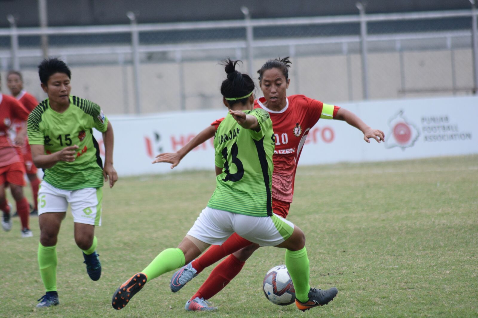 Goal down, player down, Manipur Police ride on Bala Devi masterclass to ...