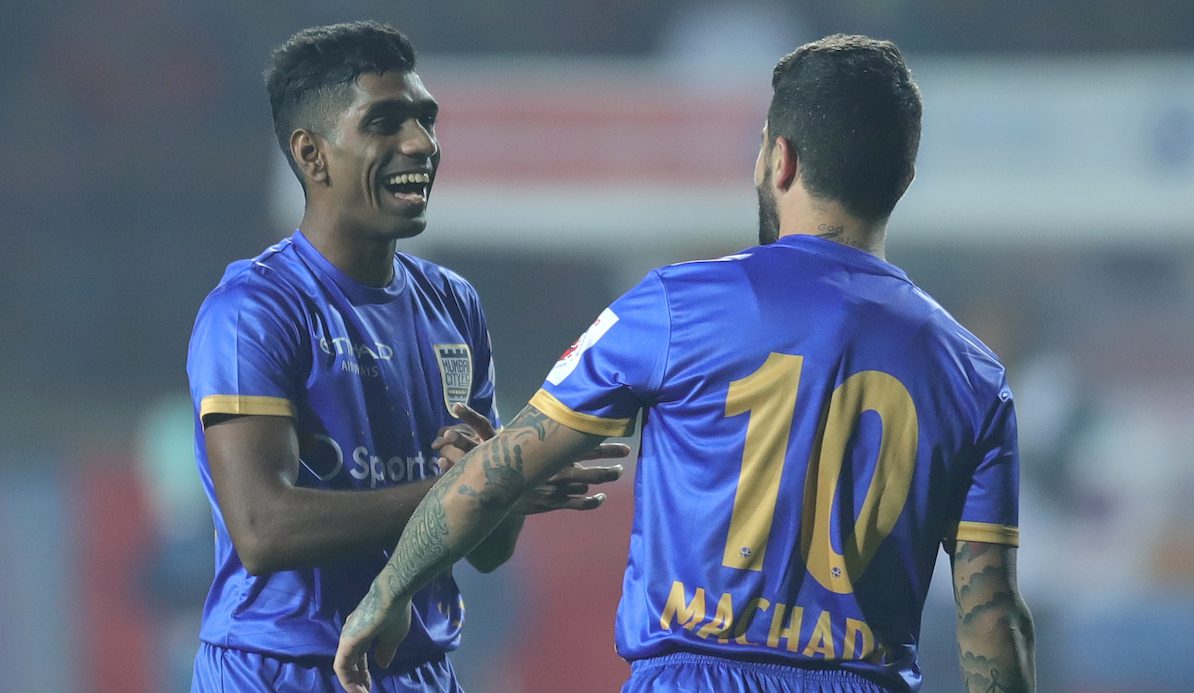 Raynier Fernandes, Machado star with goals as Mumbai edge Jamshedpur FC ...
