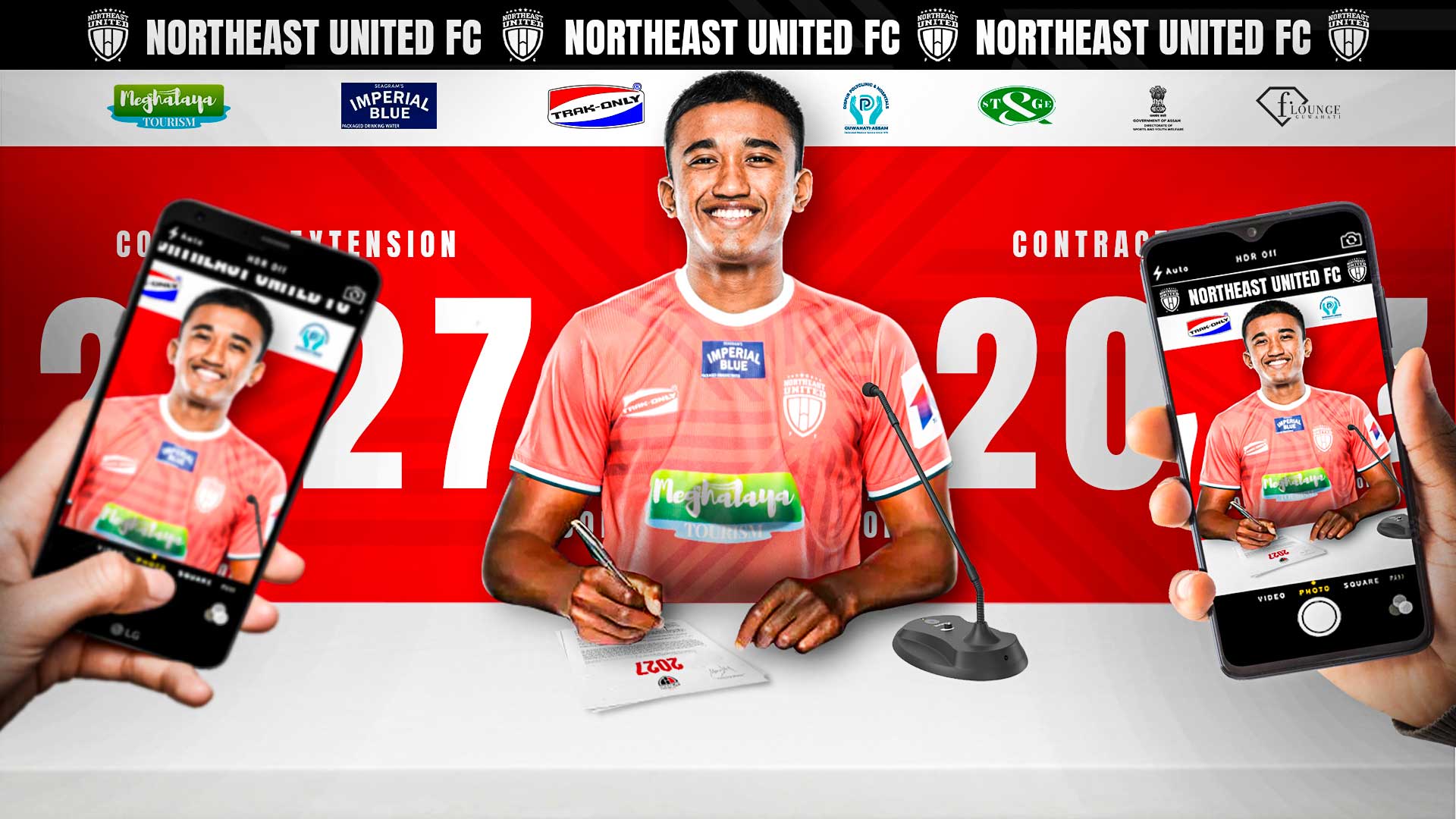 Parthib Gogoi Signs Contract Extension with NorthEast United FC ...