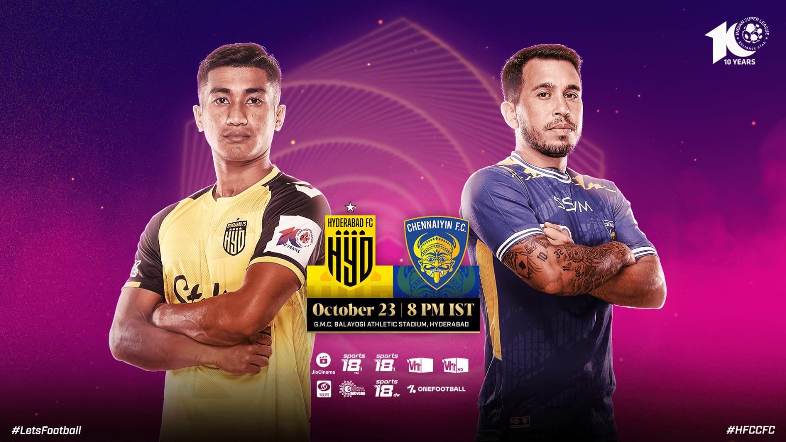 Matchweek 4 - Preview (HFC vs CFC): Hyderabad FC takes on Chennaiyin FC at home as both teams ...