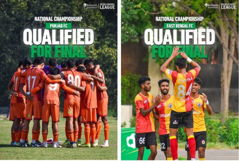 Punjab FC, East Bengal FC to lock horns in Reliance Foundation Development League 2023 - 24 ...
